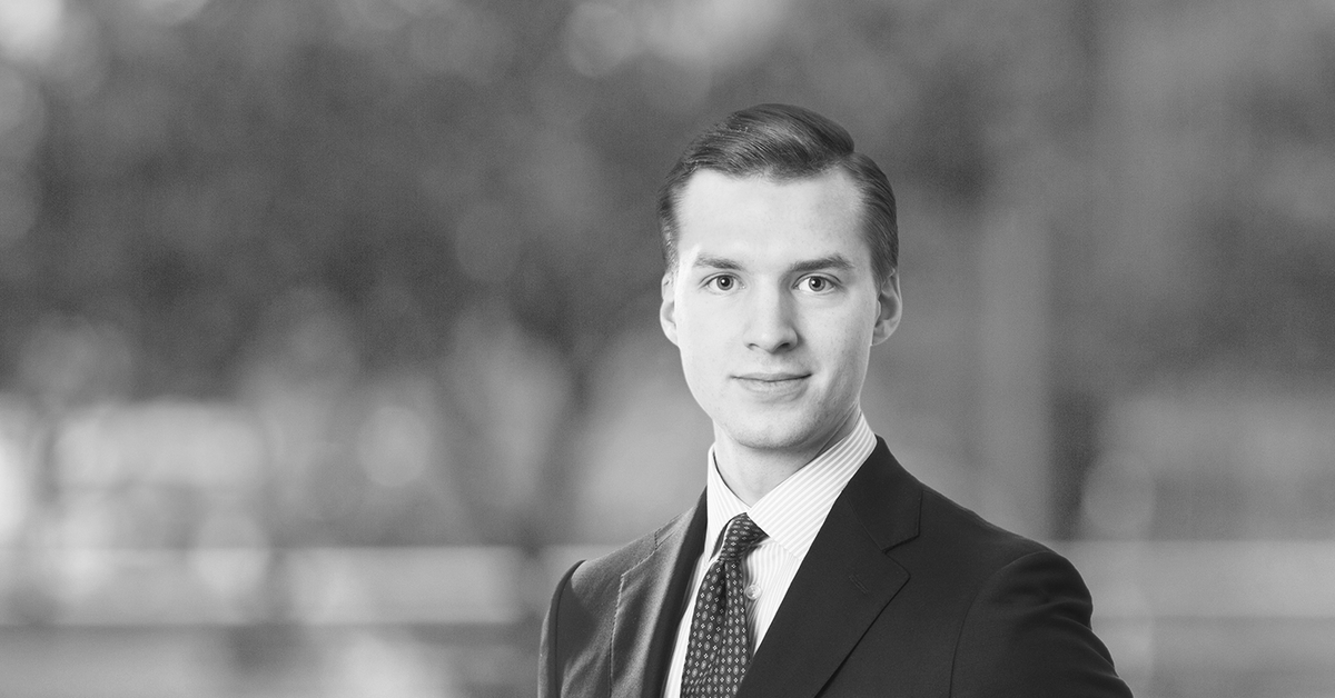 Alexander Berlin-Jarhamn | Associate | White & Case LLP