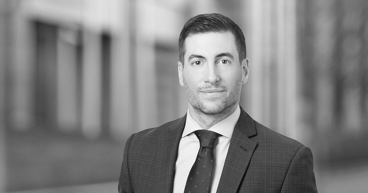 Dominic Litz | Associate | White & Case LLP