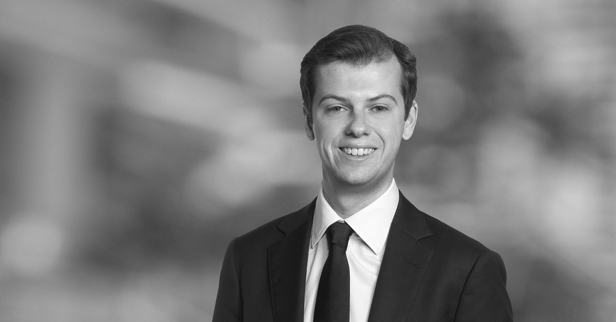 Nick Benecke | Associate | White & Case LLP
