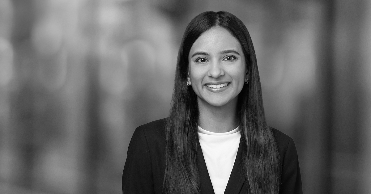 Sonia Patel | Associate | White & Case LLP