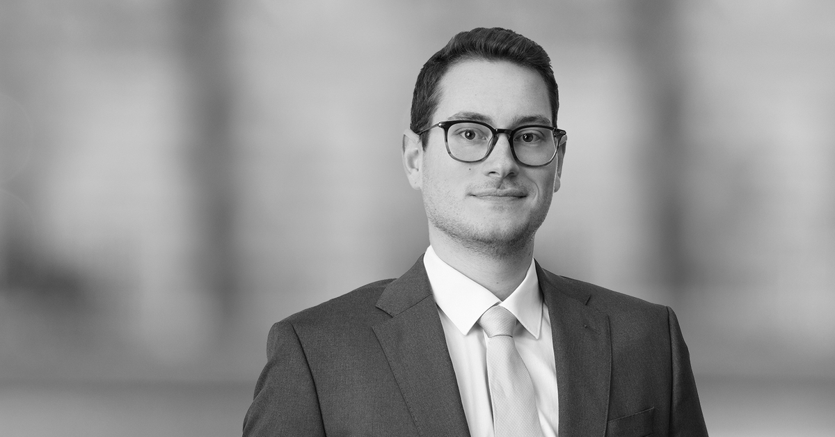 Jonas Huber | Associate | White & Case LLP